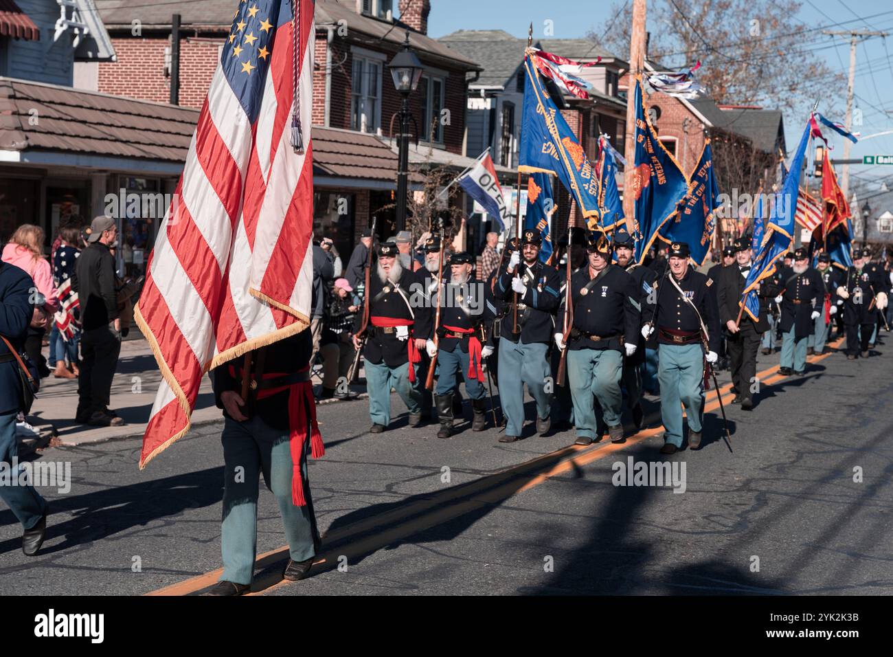 Gettysburg, PA, USA– November 16, 2024: Thousands attended the ...