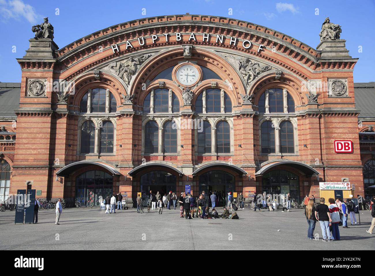 Germany, Bremen, Hauptbahnhof, Railway Station Stock Photo - Alamy