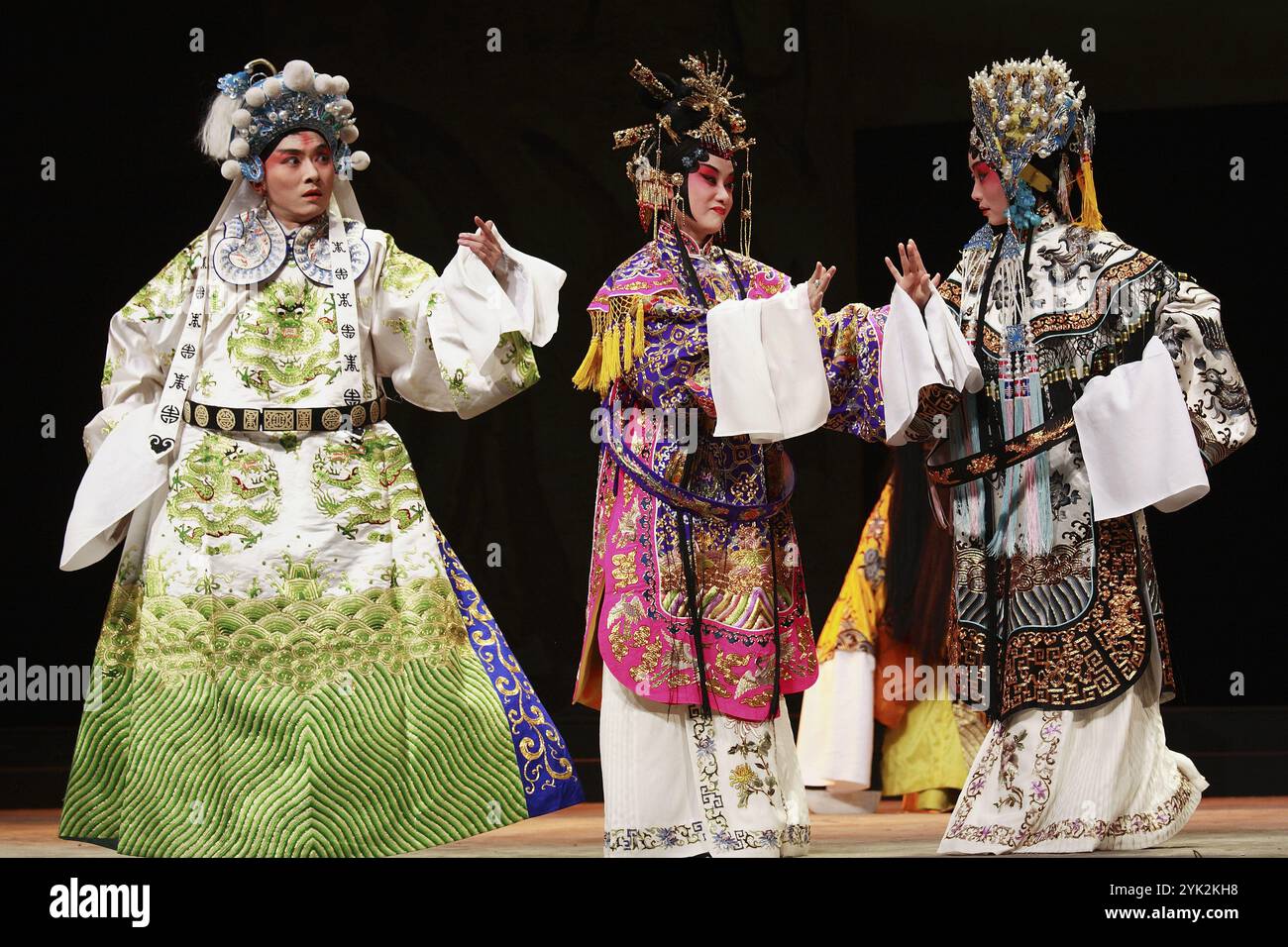China, Shanghai, Yifu Theatre, chinese kunqu opera performance Stock ...