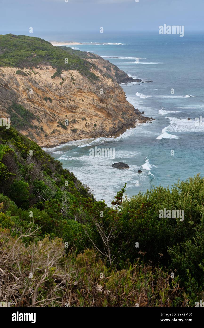 View from southern tip of the Otways on the Great Ocean Road - Cape ...