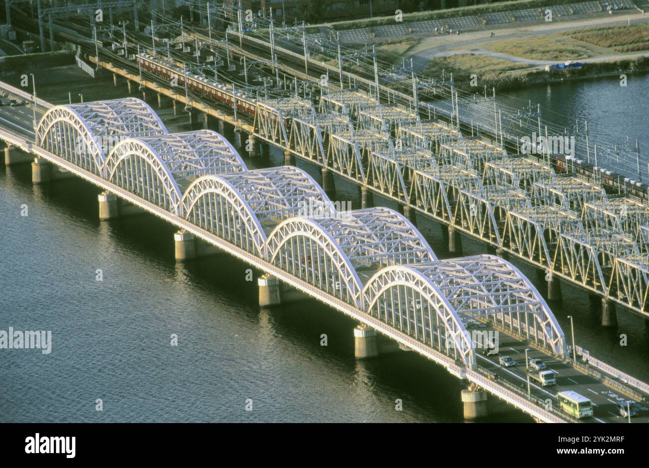 Yodo river bridge hi-res stock photography and images - Alamy