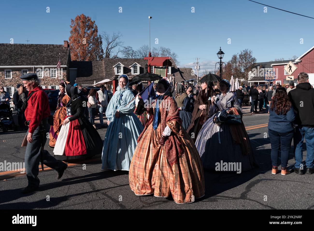 Gettysburg, PA, USA– November 16, 2024: Thousands attended the ...