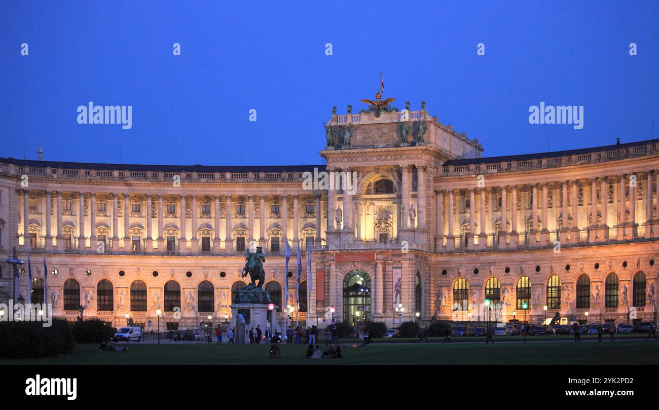 Austria, Vienna, Hofburg, Palace, Neue Burg Stock Photo - Alamy