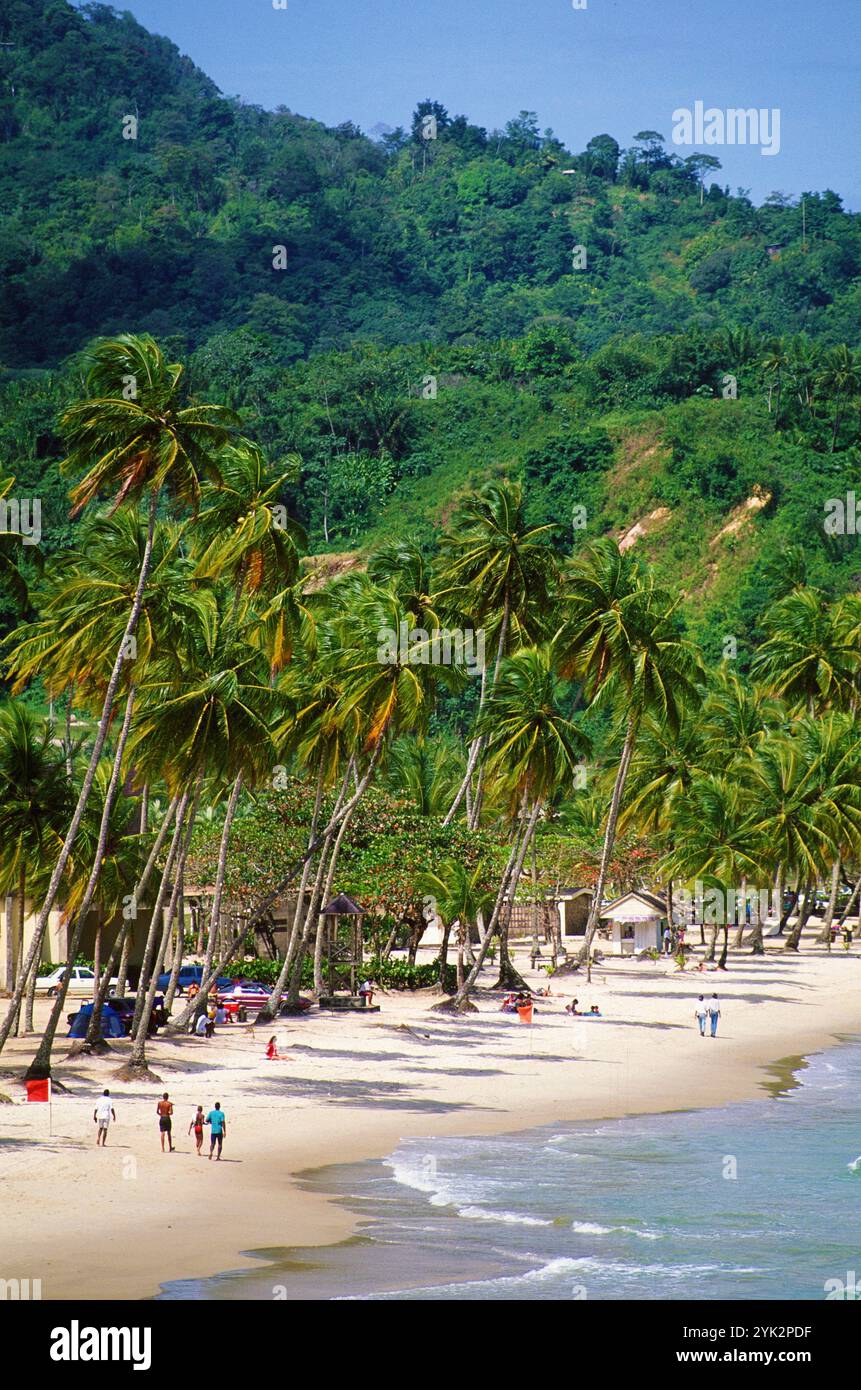 Caribbean, Trinidad, Maracas Bay, beach Stock Photo - Alamy