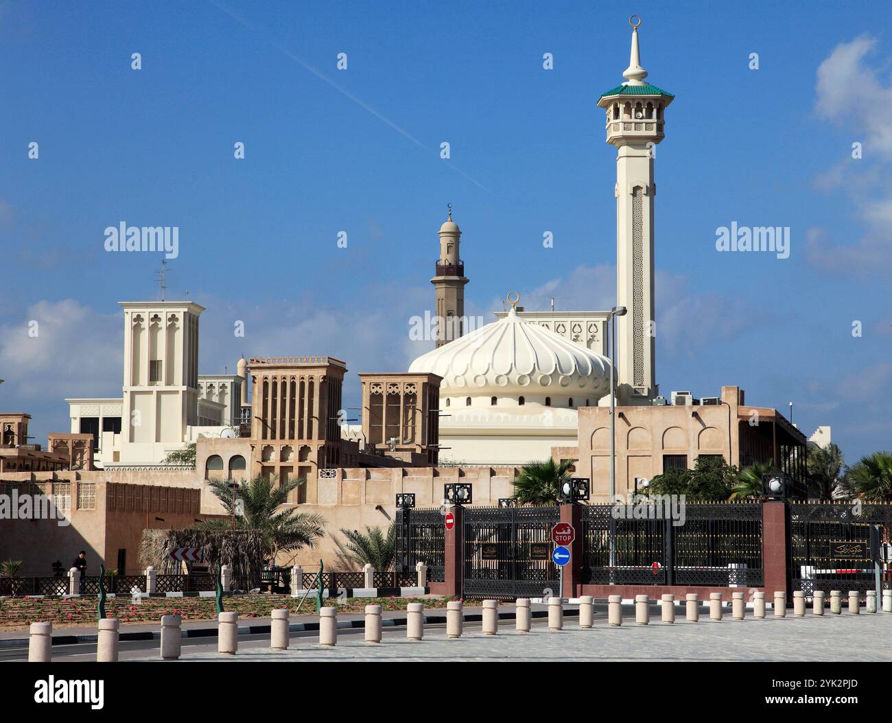 United Arab Emirates, Dubai, Bastakia, Rulers Court, Grand Mosque Stock ...