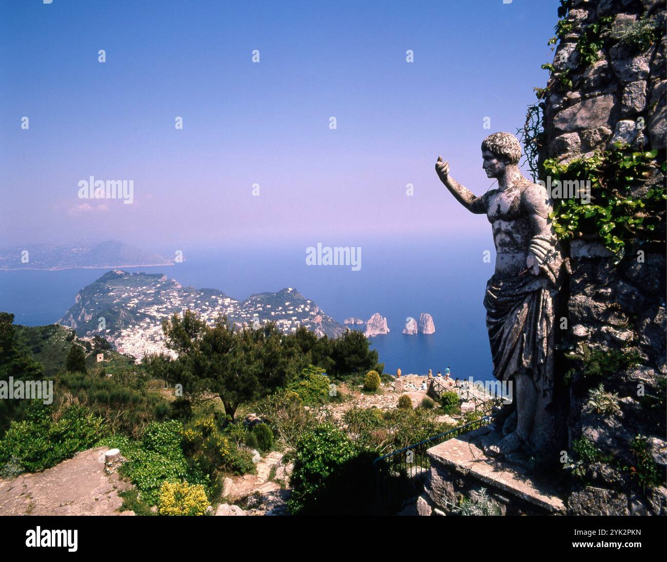 Monte solaro faraglioni capri italy hi-res stock photography and images ...