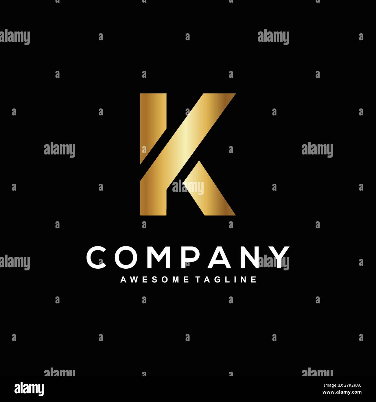 Letter K logo design for business Stock Vector Image & Art - Alamy