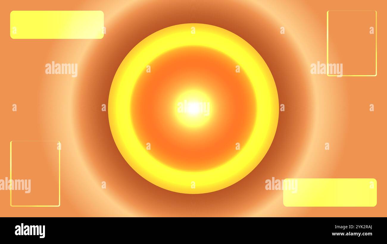 Yellow glowing eye Stock Vector Images - Alamy
