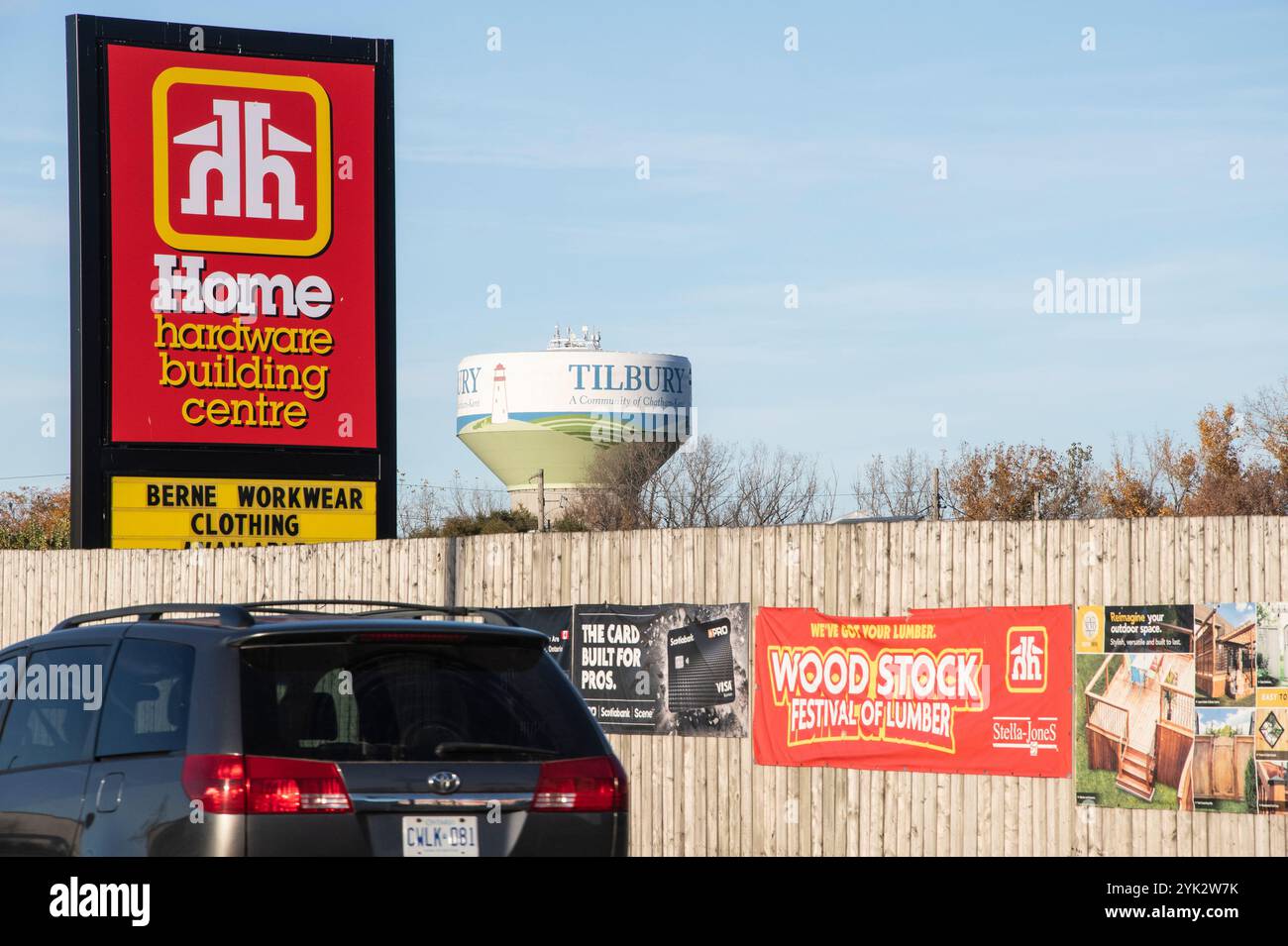 Home Hardware Building Centre store sign on Queen Street North with ...