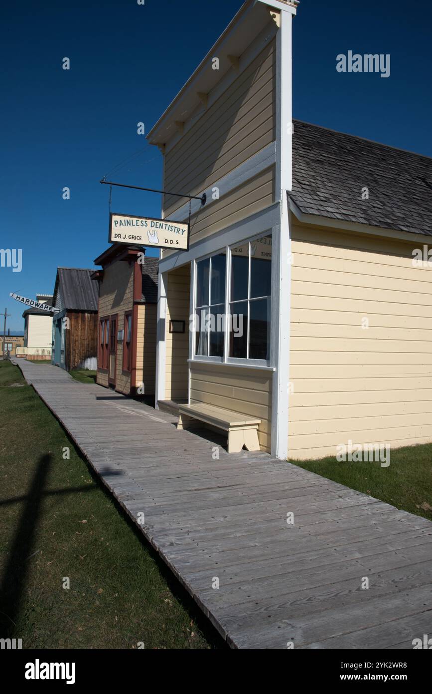 Fort Steele in East Kootenay Region of British Columbia in Canada ...