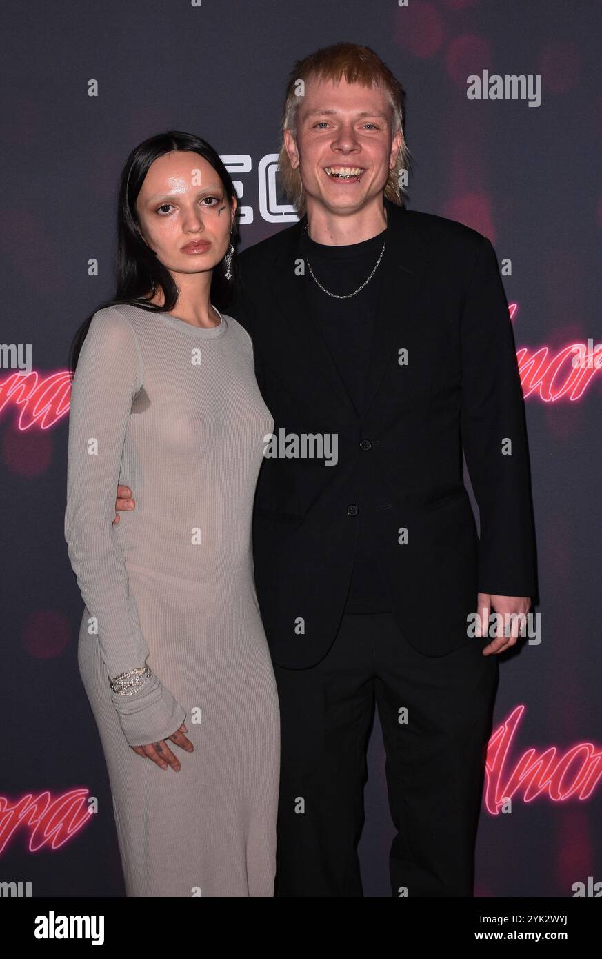Film premiere of Anora held in New York City - Arrivals Featuring: Anton Bitter, Guest Where ...