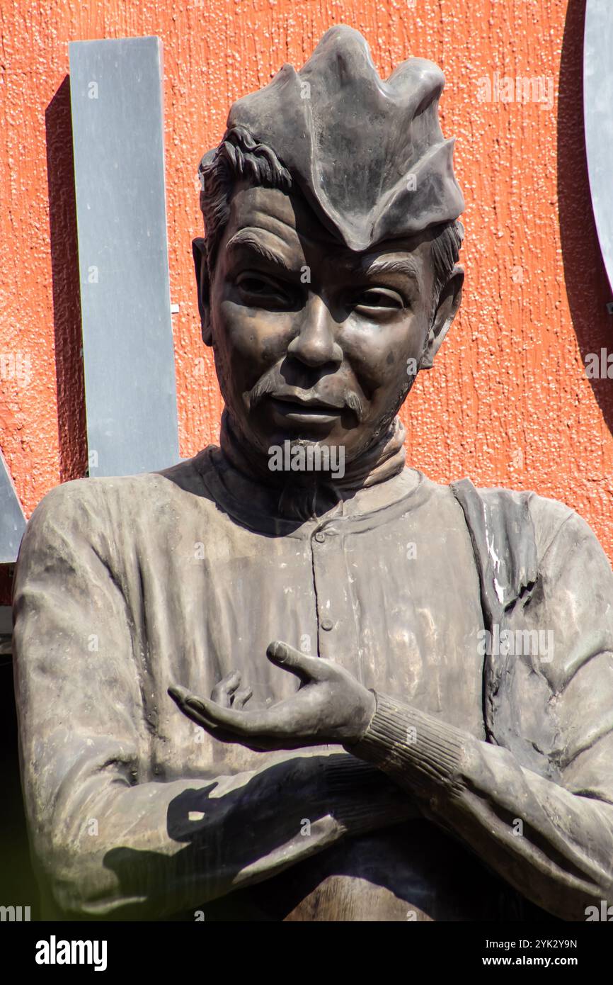 Mexico City, Mexico – November 15, 2024: Monument to the famous Mexican ...