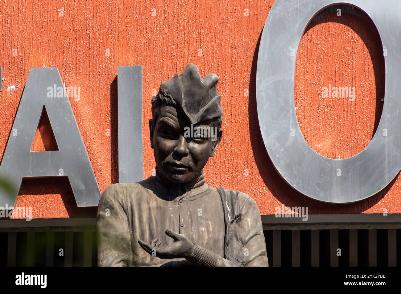 Mexico City, Mexico – November 15, 2024: Monument to the famous Mexican ...