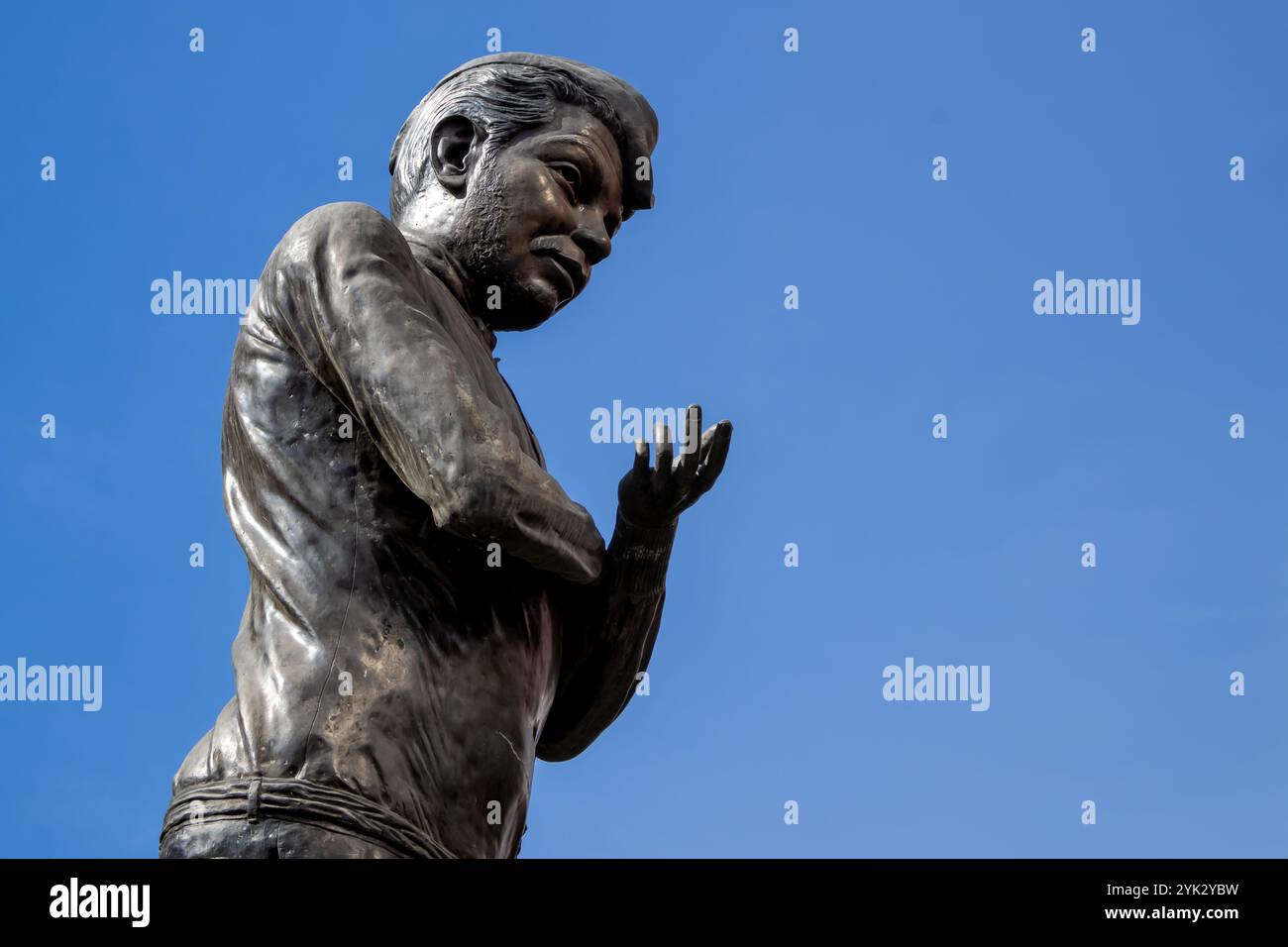 Mexico City, Mexico – November 15, 2024: Monument to the famous Mexican ...