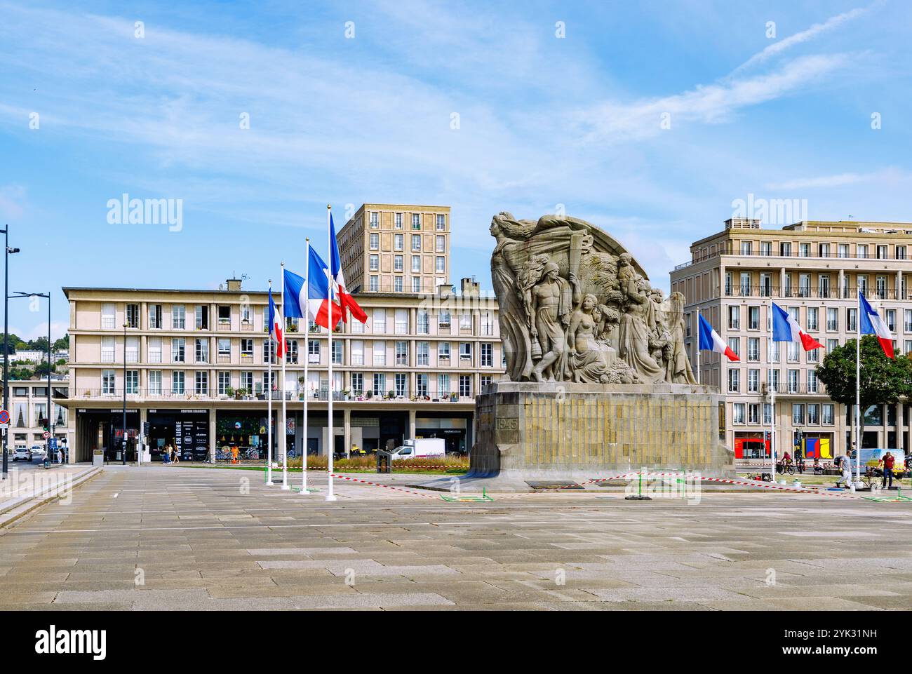 Havre city square hi-res stock photography and images - Alamy