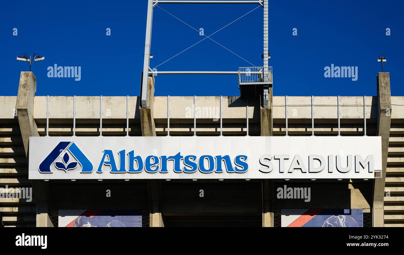 College stadium sponsor hi-res stock photography and images - Alamy