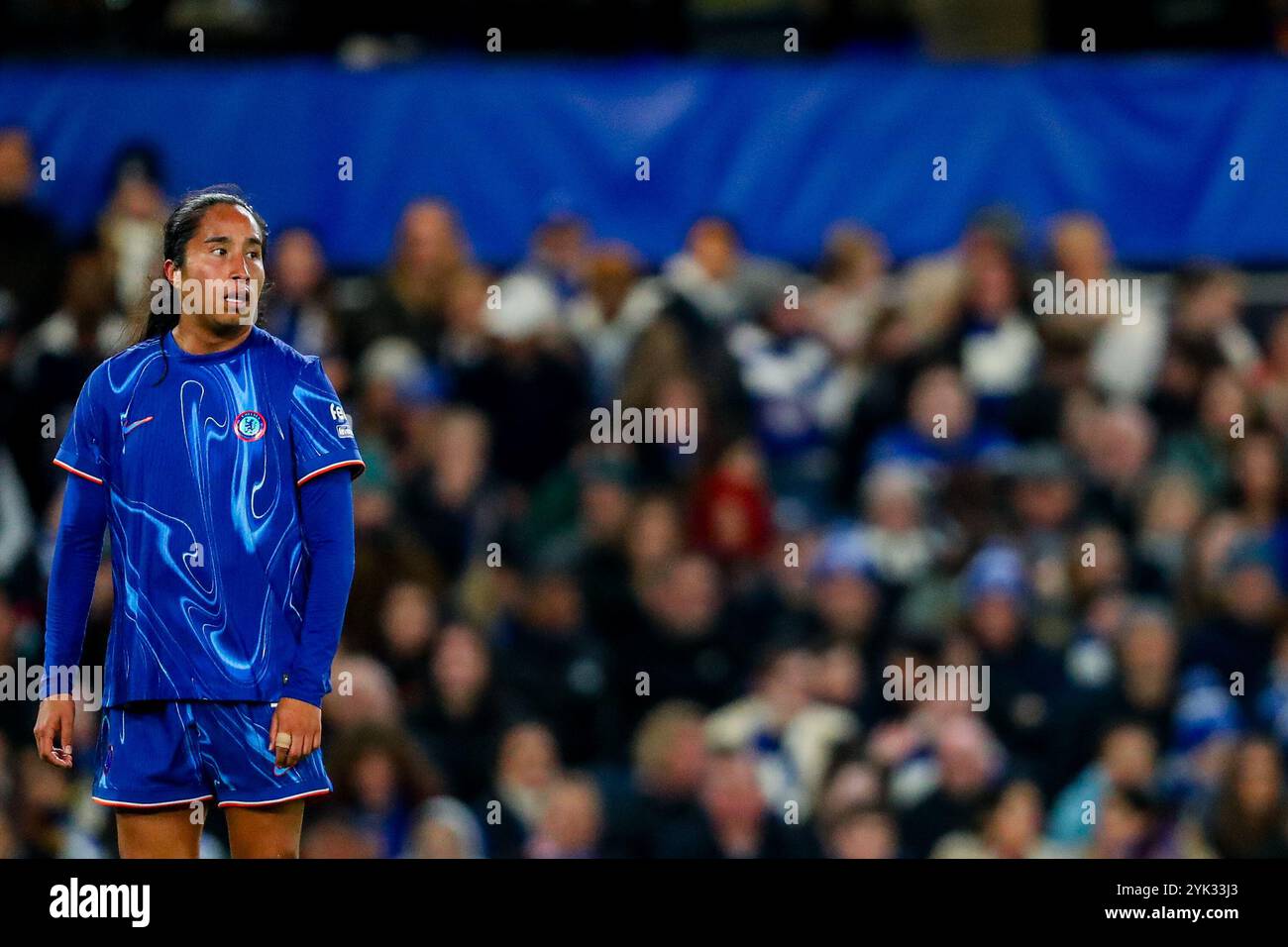 Myra Ramirez of Chelsea Women looks on during the Barclays Women's ...