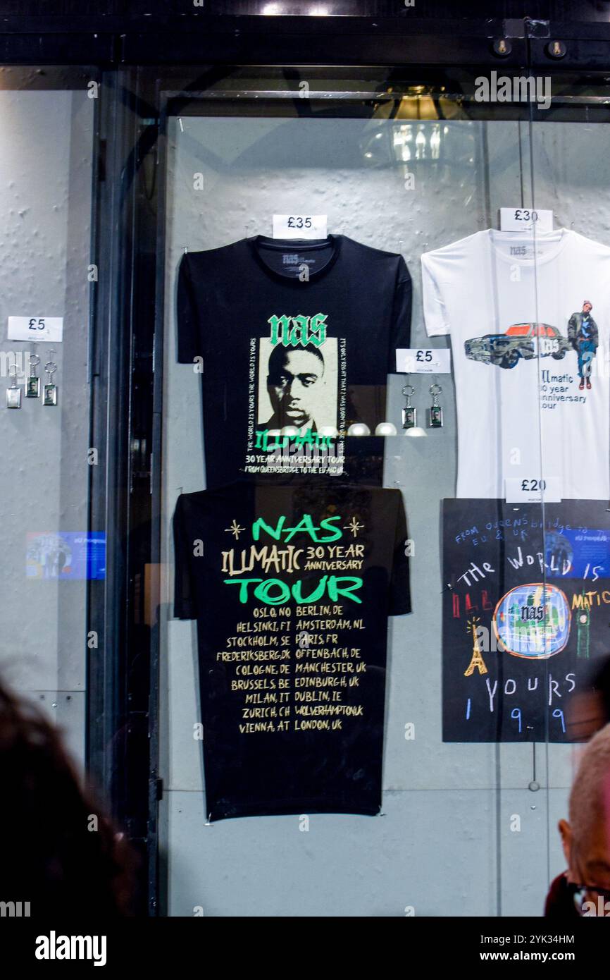 Nas performed two dates at the Royal Albert Hall. The US rapper is in ...