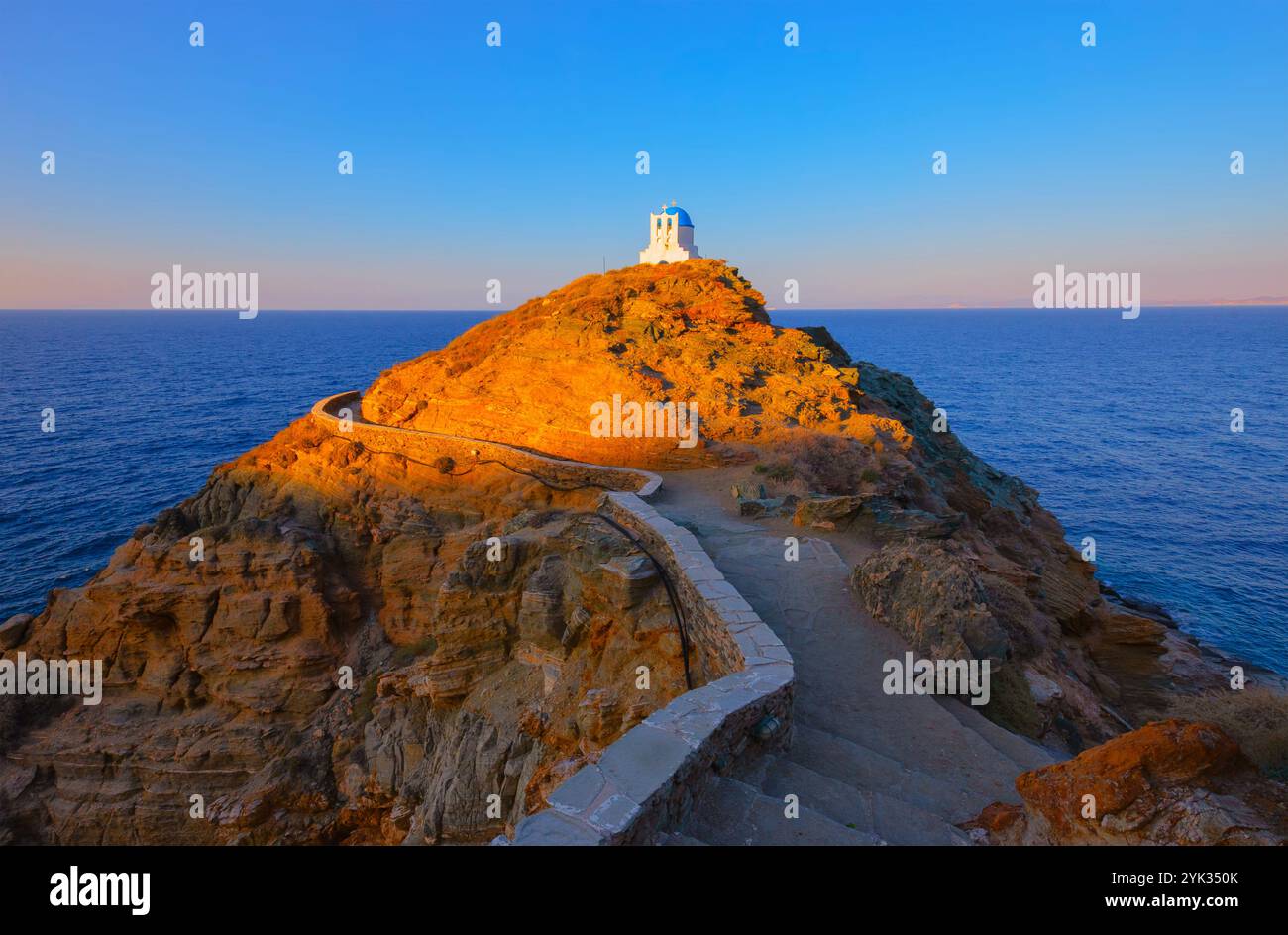 Seven Martyrs Church, Kastro, Sifnos Island, Cyclades Islands, Greece ...