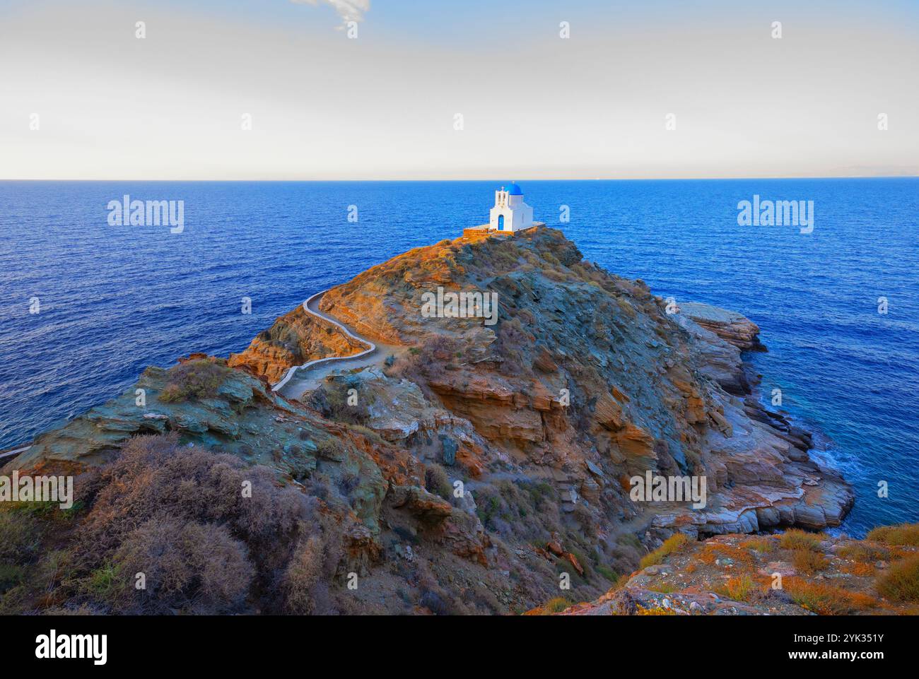 Seven Martyrs Church, Kastro, Sifnos Island, Cyclades Islands, Greece ...