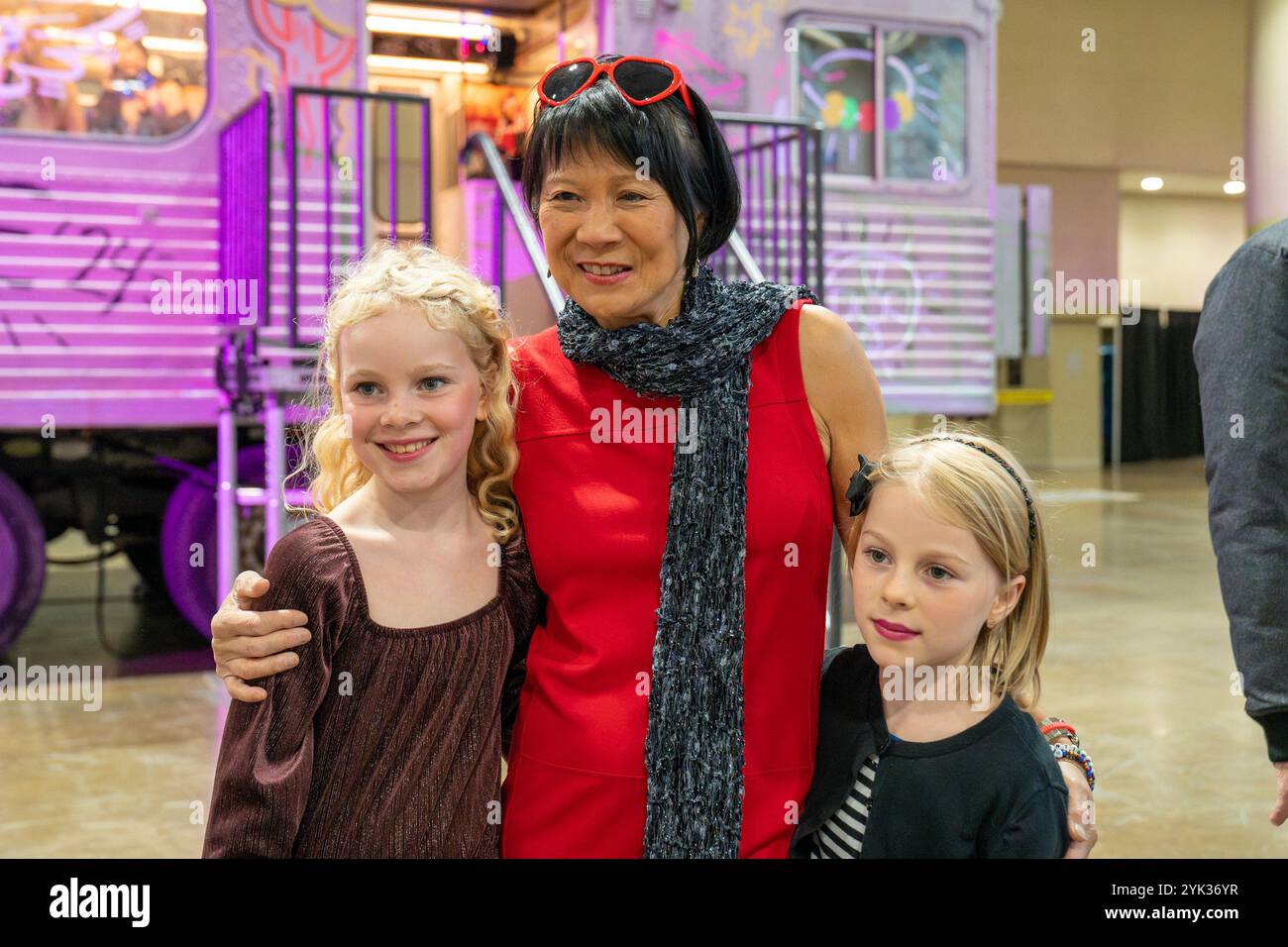 Toronto, Canada. 16th Nov, 2024. Toronto Mayor Olivia Chow poses for ...