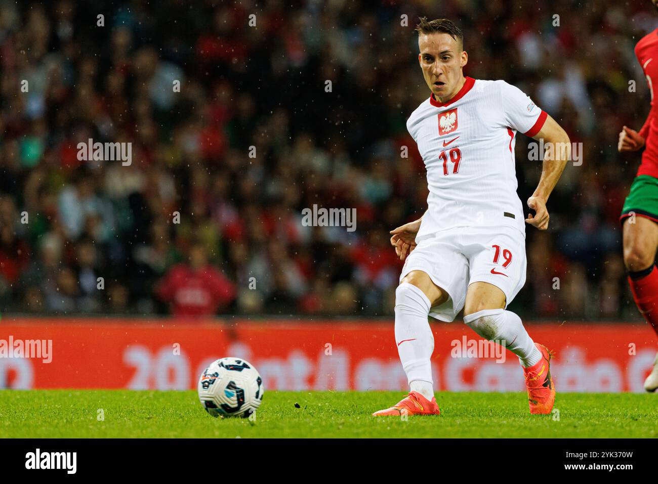 Dominik Marczuk seen during UEFA Nations League game between national ...