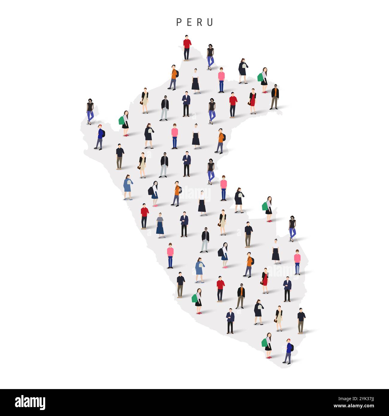 Aerial peru map hi-res stock photography and images - Alamy