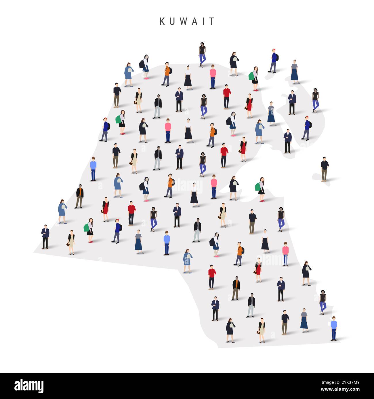 Kuwait aerial Cut Out Stock Images & Pictures - Alamy