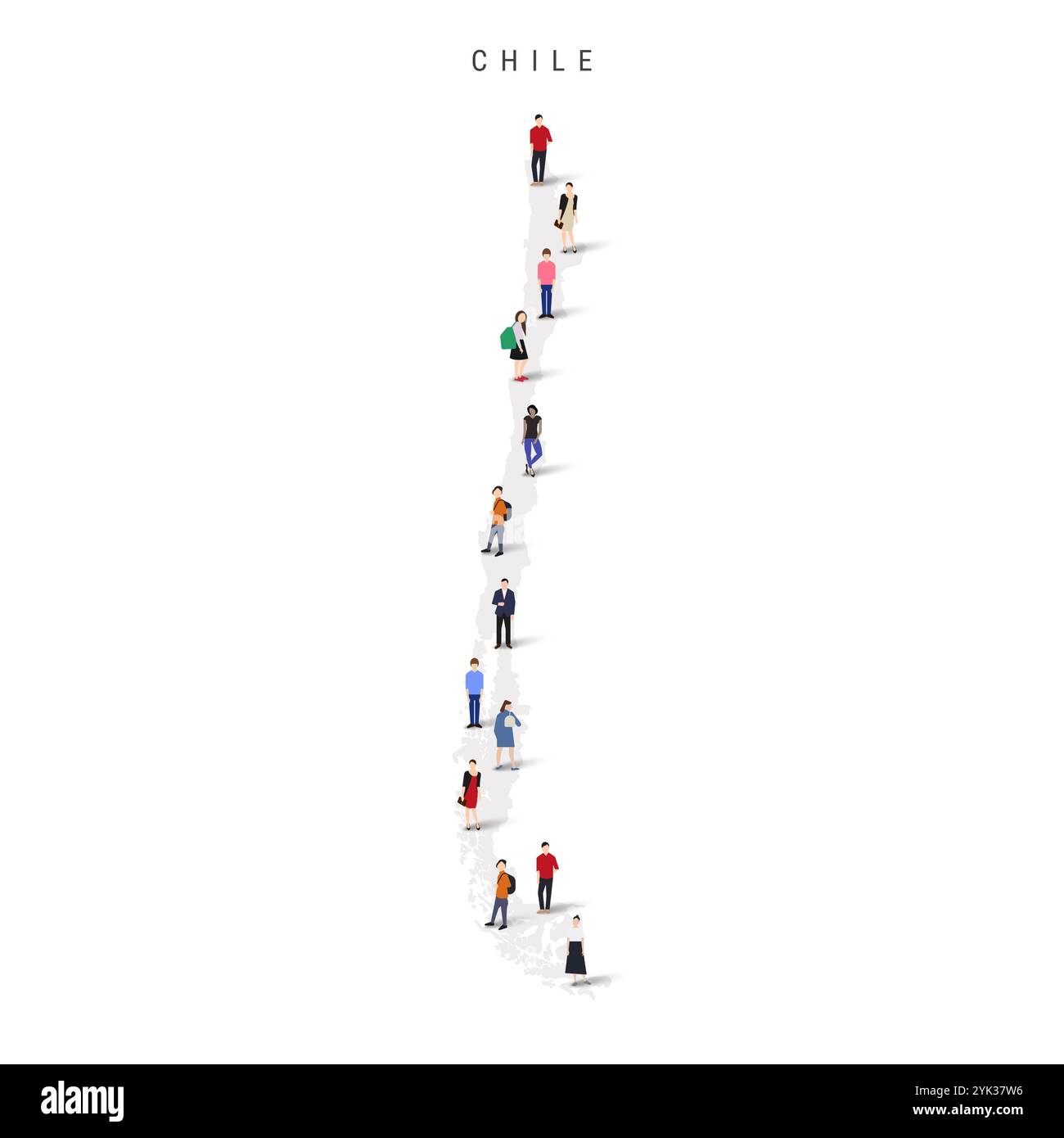 Aerial chile Stock Vector Images - Alamy