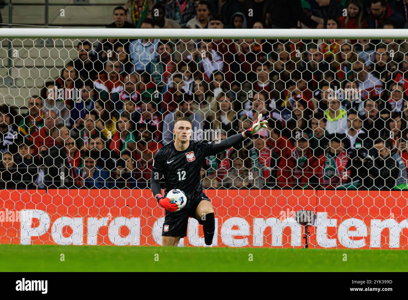 Marcin Bulka seen during UEFA Nations League game between national ...