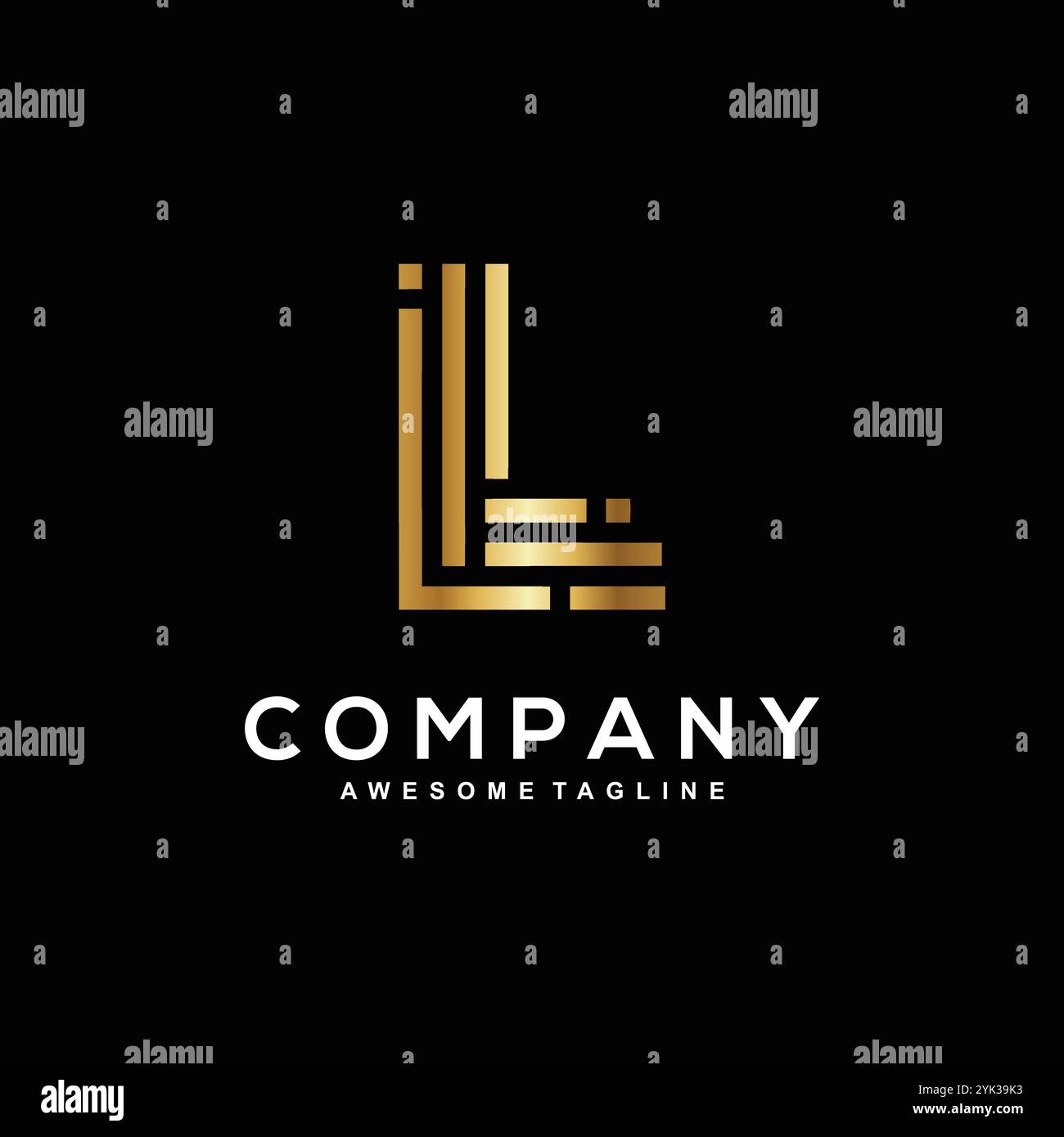 Letter L logo design for business Stock Vector Image & Art - Alamy