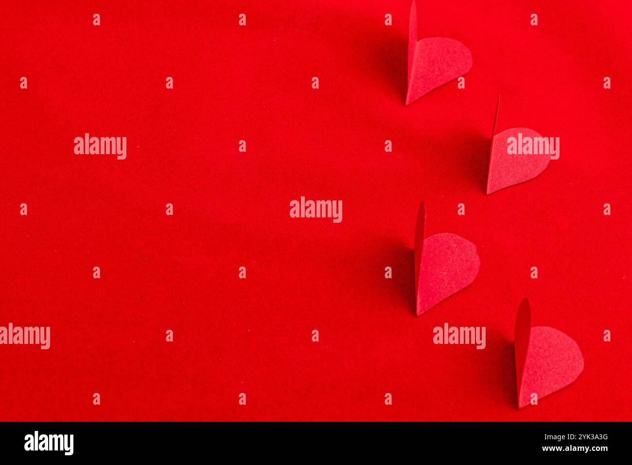 Multiple small red hearts hi-res stock photography and images - Alamy