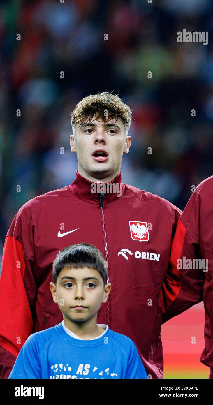 Nicola Zalewski seen during UEFA Nations League game between national ...