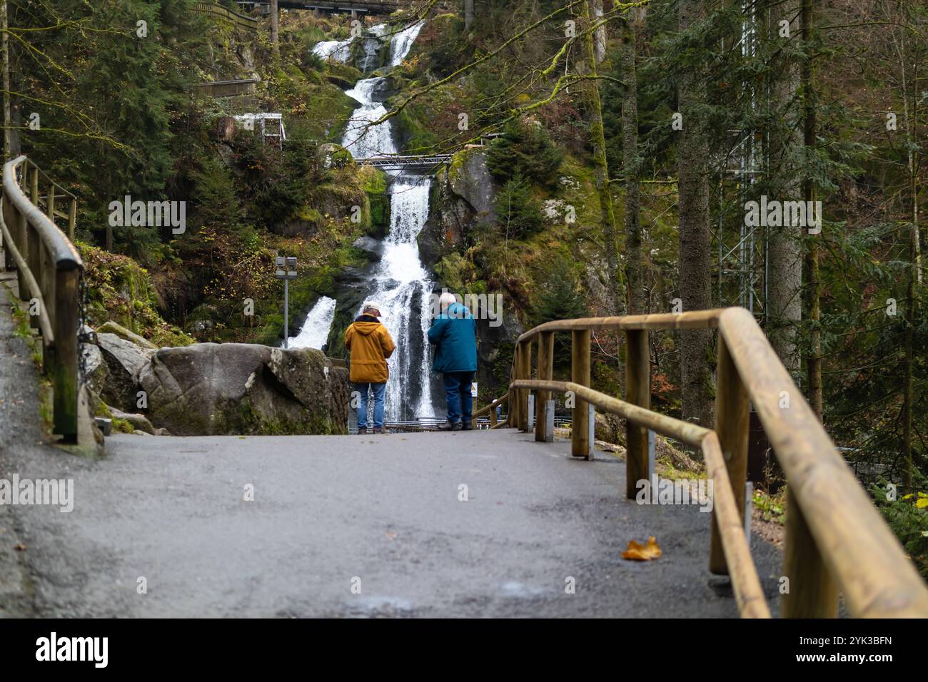 Triberg, Baden-Württemberg, Germany. Germany's highest waterfalls in ...