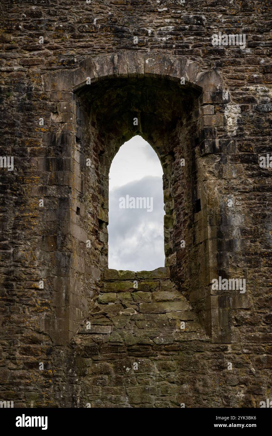 Medieval stronghold Doune Castle near the village Doune in the Stirling ...