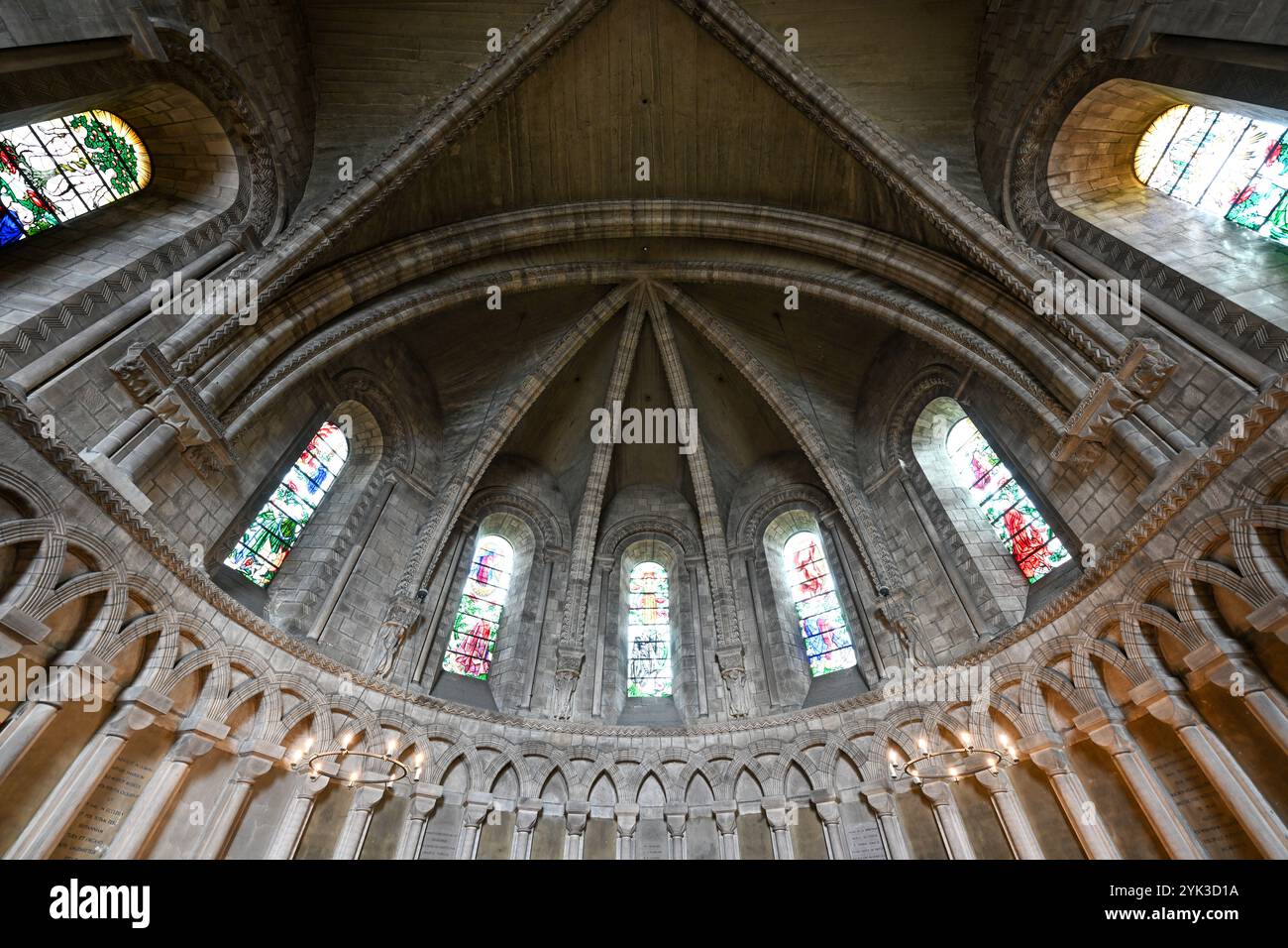 Durham, UK - Jul 2, 2024: Durham Cathedral, formally the Cathedral ...
