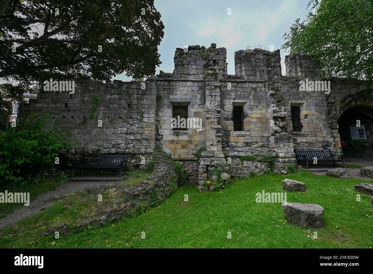 St Leonard's Hospital in Museum Gardens, York, North Yorkshire, England ...