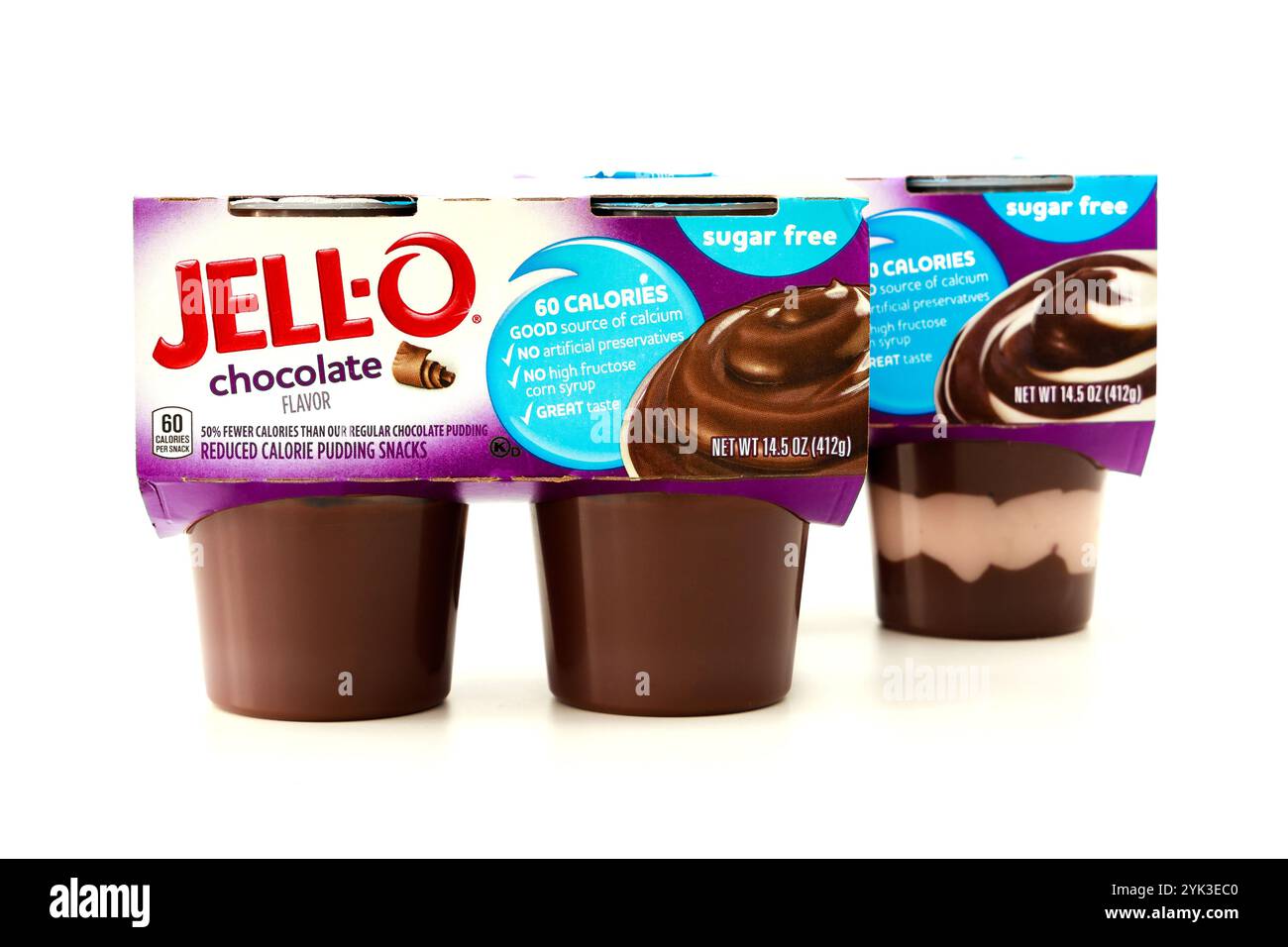 Sugar free chocolate pudding cups stocked for a healthy dessert option ...