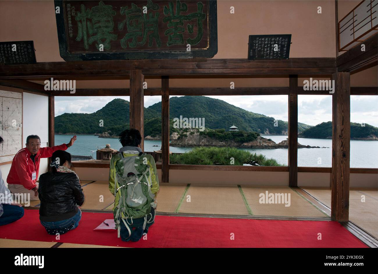 Seaside fishing village port town of Tomonoura in the Seto Naikai ...
