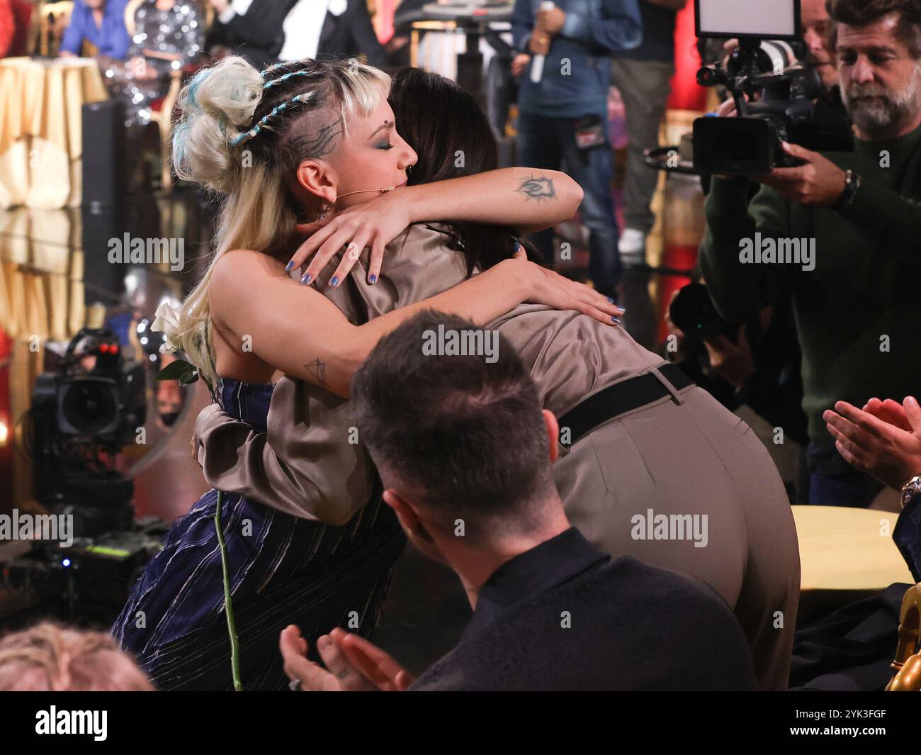 Rome, Rai Auditorium of the Foro Italico, TV show "Dancing with the ...