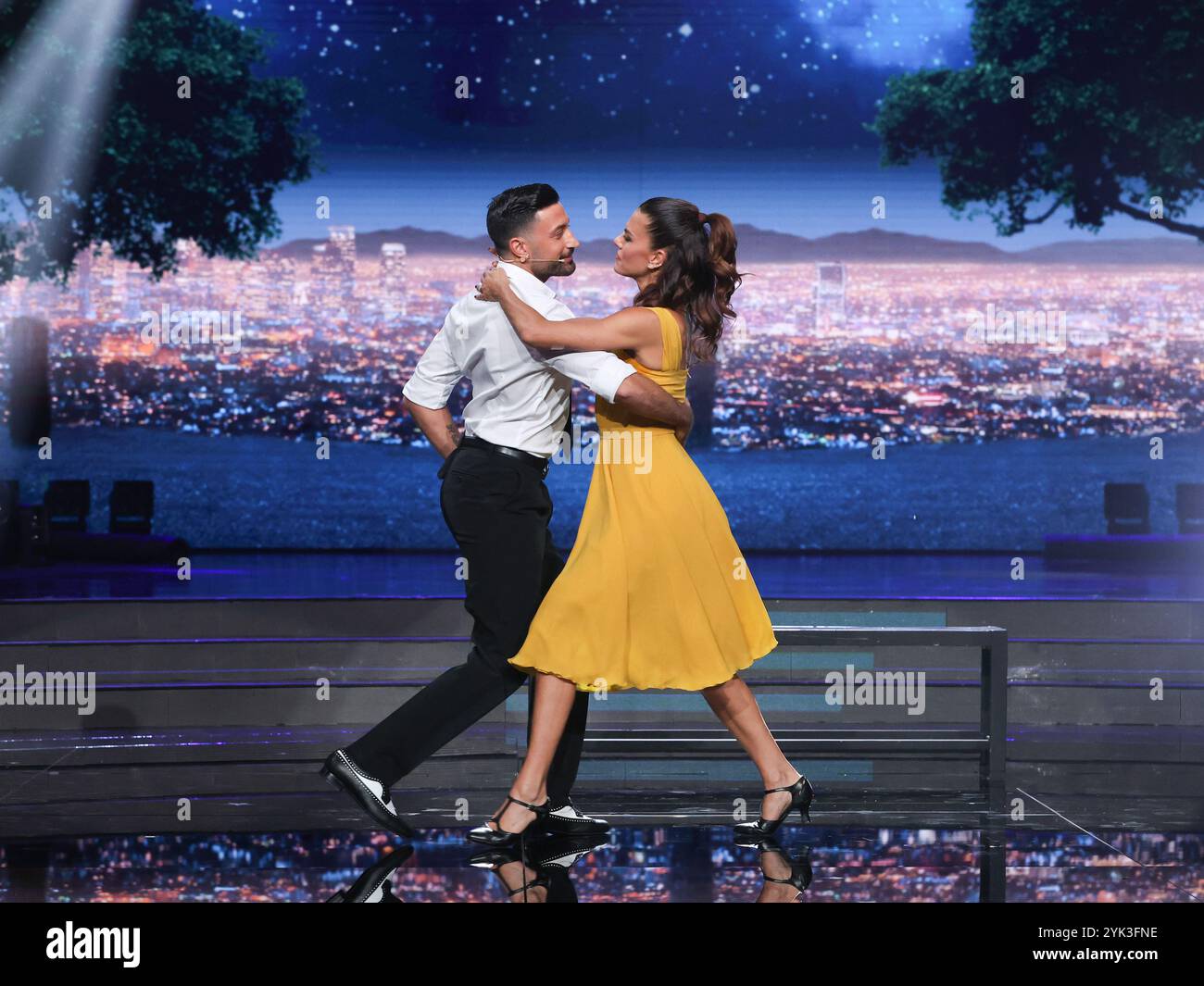 Rome, Rai Auditorium of the Foro Italico, TV show "Dancing with the Stars". In the photo: Bianca ...