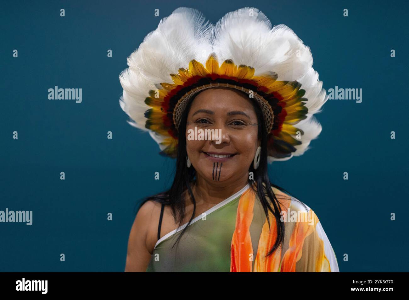Puyr dos Santos Tembe, 47, of Belem, Brazil, from the Tembe community ...