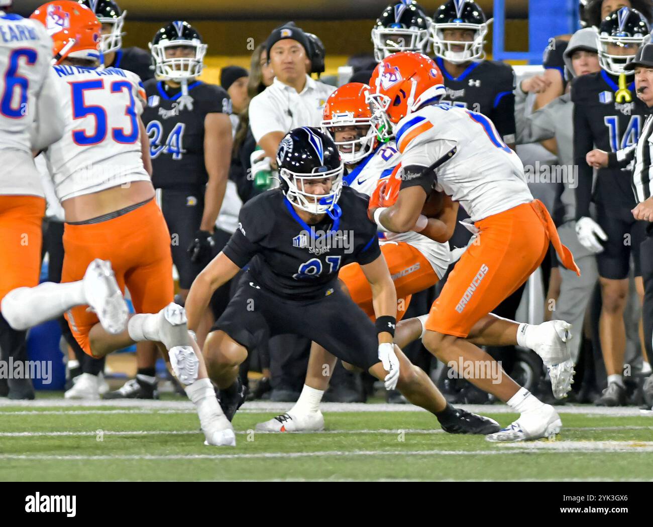 SAN JOSE, CA - NOVEMBER 16: San Jose State Spartans tight end Grant ...