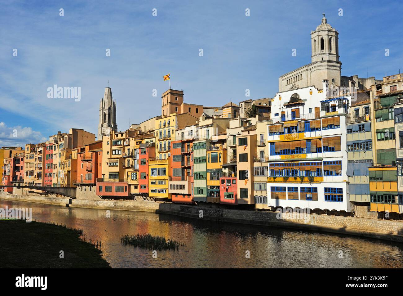 front of the houses, among which the white Casa Maso, birthplace of the ...