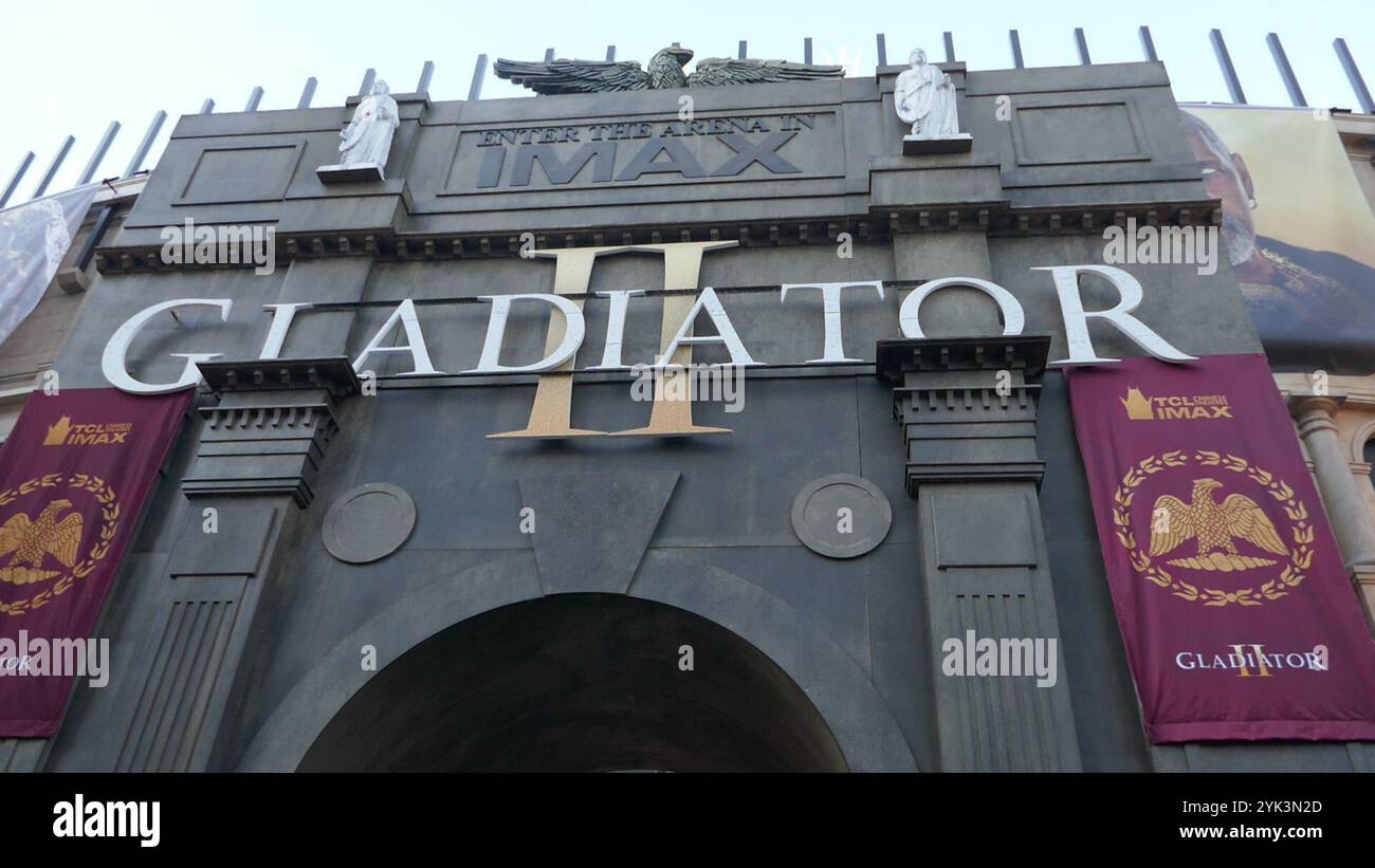 Los Angeles, California, USA 16th November 2024 Ridley Scott Gladiator ...