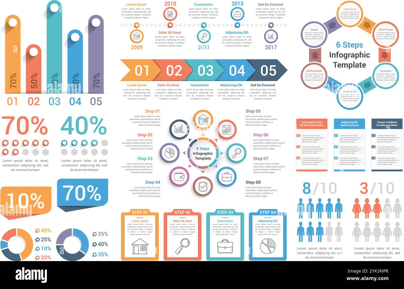 Flowchart diagram workflow flow charts Cut Out Stock Images & Pictures ...