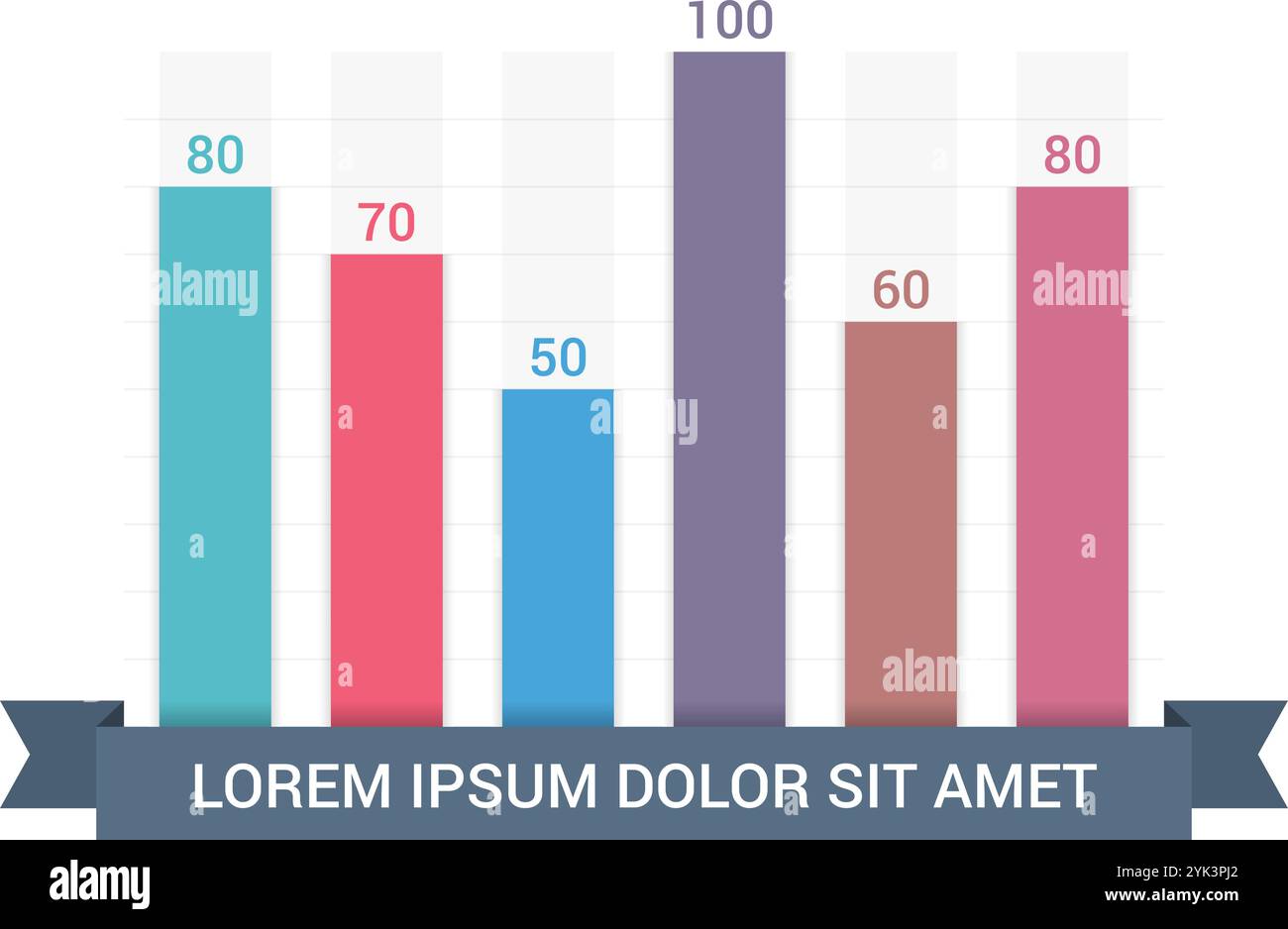 Bar graph template, business infographics, vector eps10 illustration ...