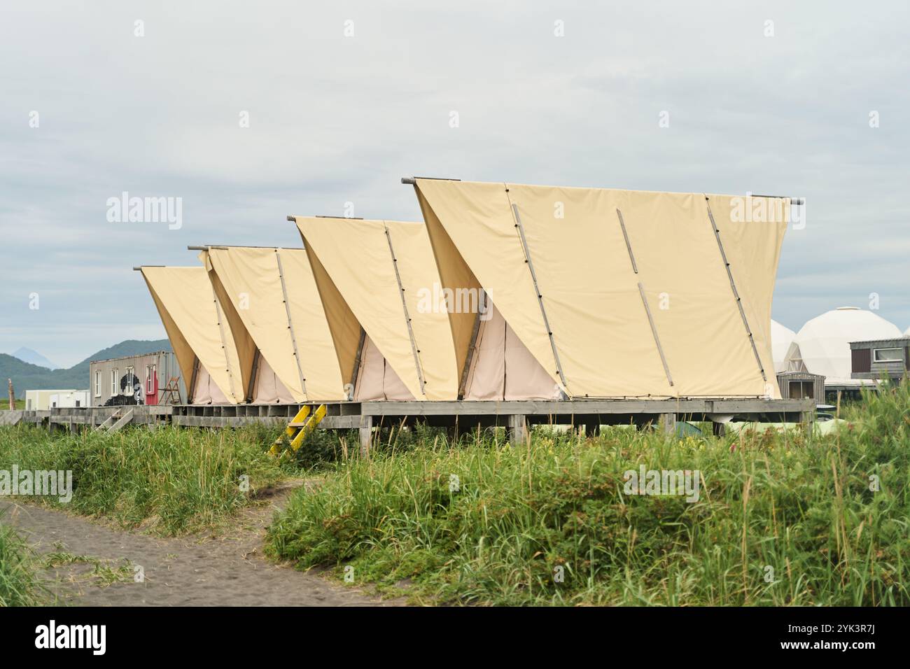 Explore Stylish Beach Structures Featuring Unique Sail Designs That ...
