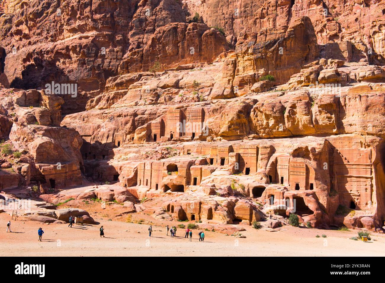 Terraces and tombs, historical and archaeological site of the Nabatean ...