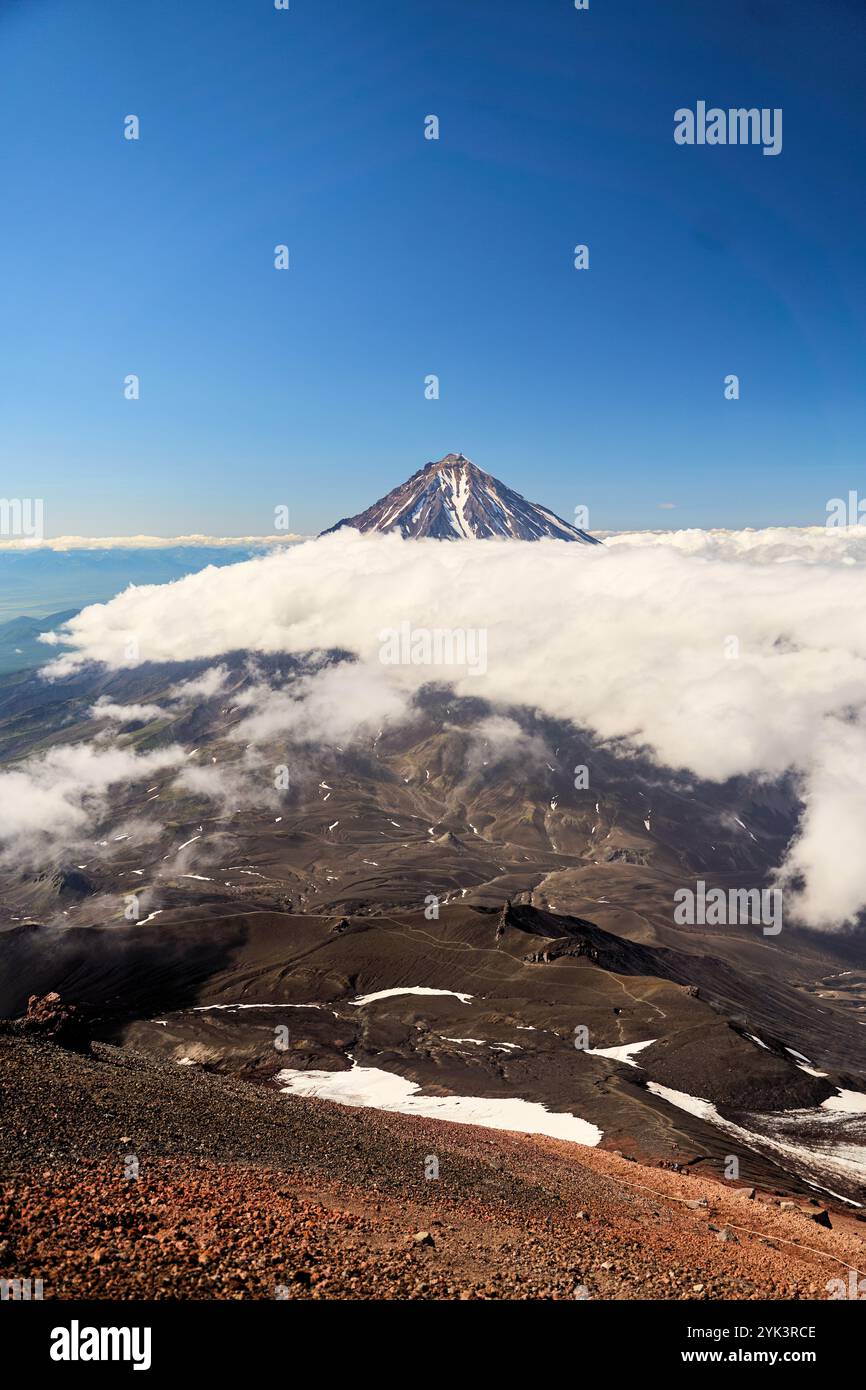 Koryaksky volcano. The Majestic and Stunning Volcano Resides Underneath ...